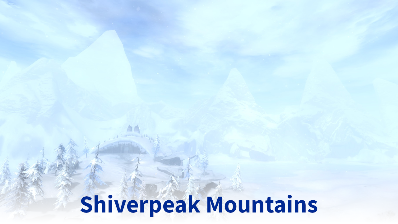 Vistas from Shiverpeak Mountains - Loki